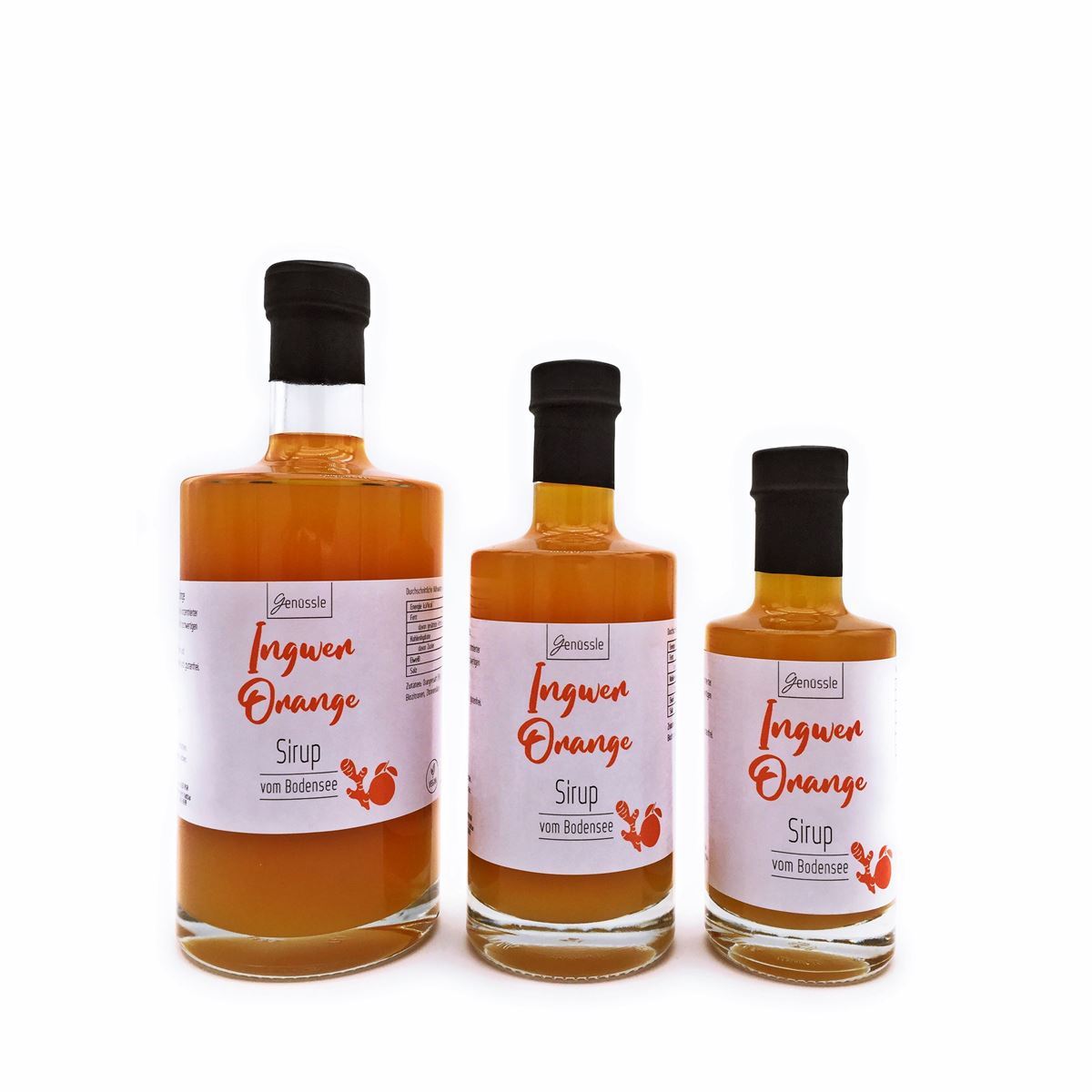 Ingwer-Orangen-Sirup – Genüssle Ingwer Orangen Sirup vom Bodensee ...