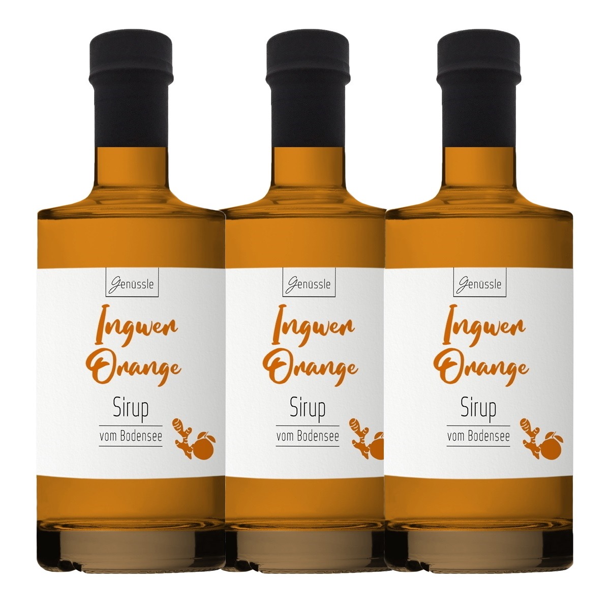Ingwer-Orangen-Sirup – Genüssle Ingwer Orangen Sirup vom Bodensee ...