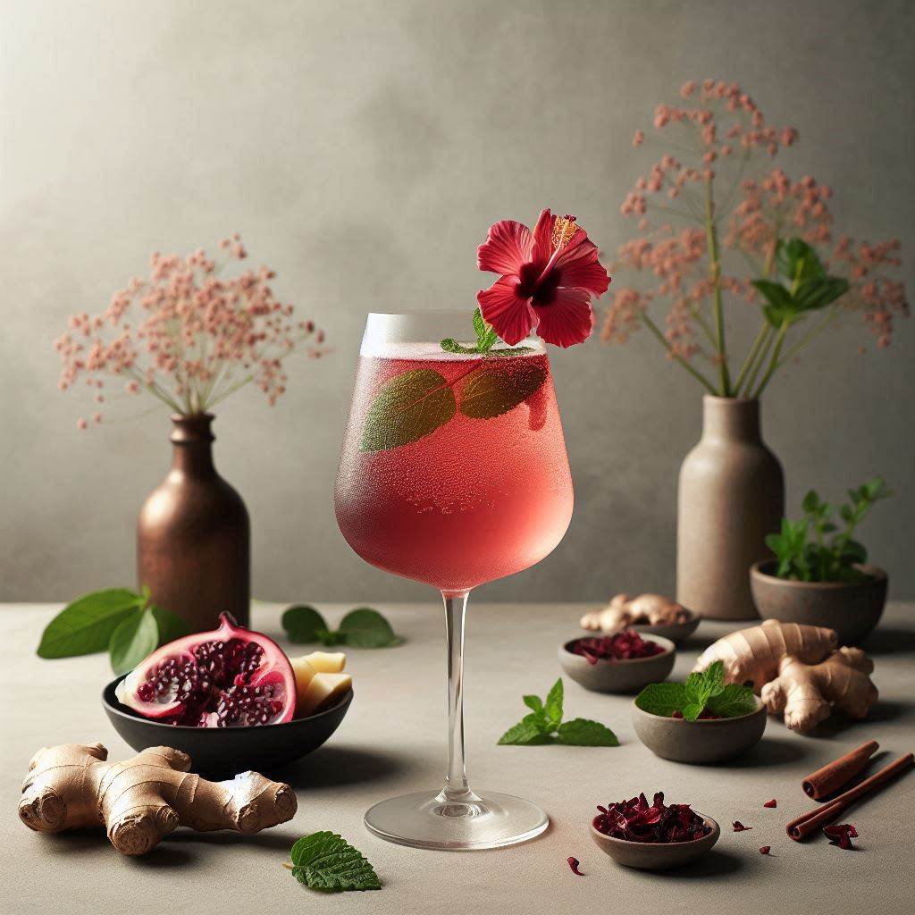 Hibiskus Ginger Ale – Genüssle